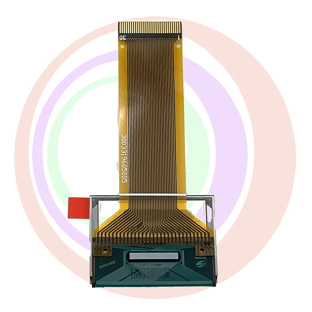 WMS OLED CUSTOM 1.1" Module w/o BEZEL. Small LCD Replacement to fit WMS ...