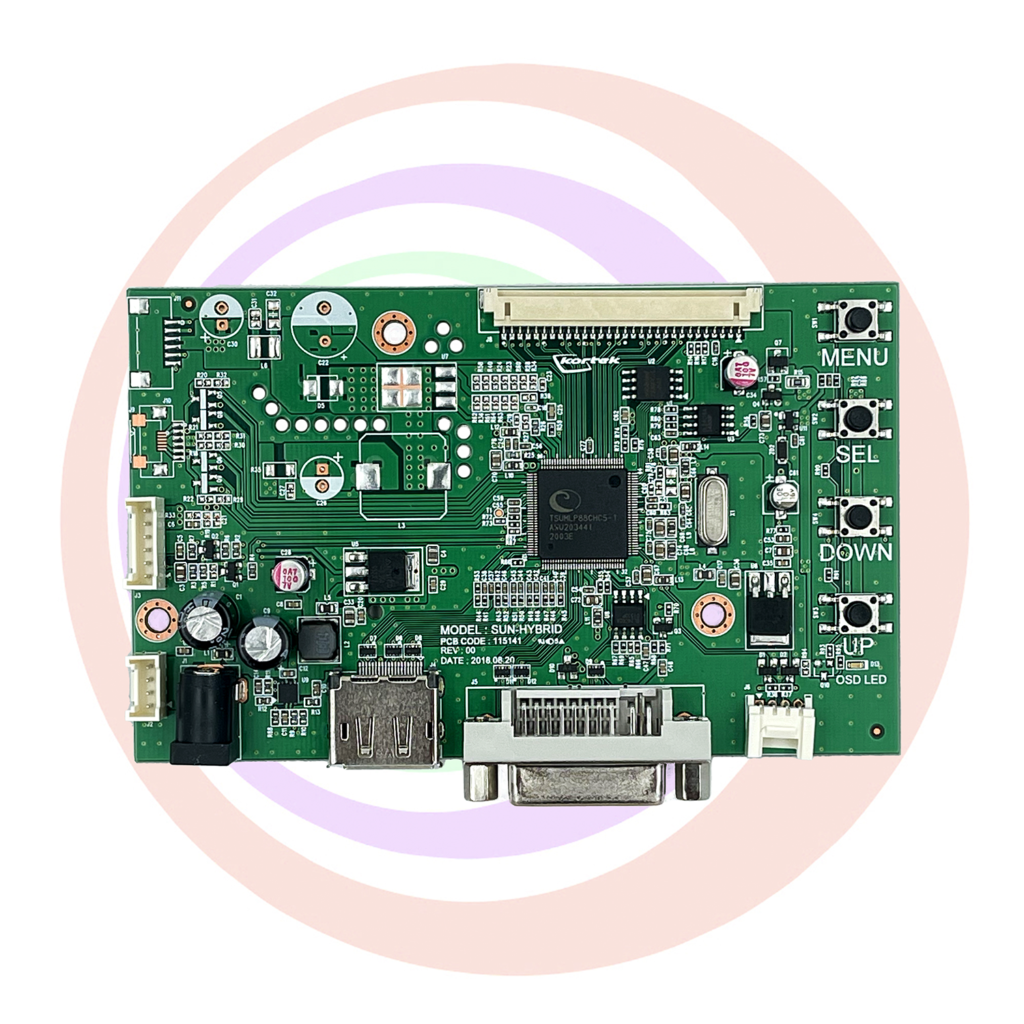 AD Board for Kortek Monitor, Kortek Sun-Hybrid part, Kortek part ...
