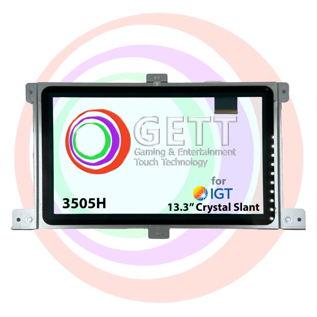 13.3" Touch IGT Crystal Slant Button deck sensor. GETT Part 3505H - GETT